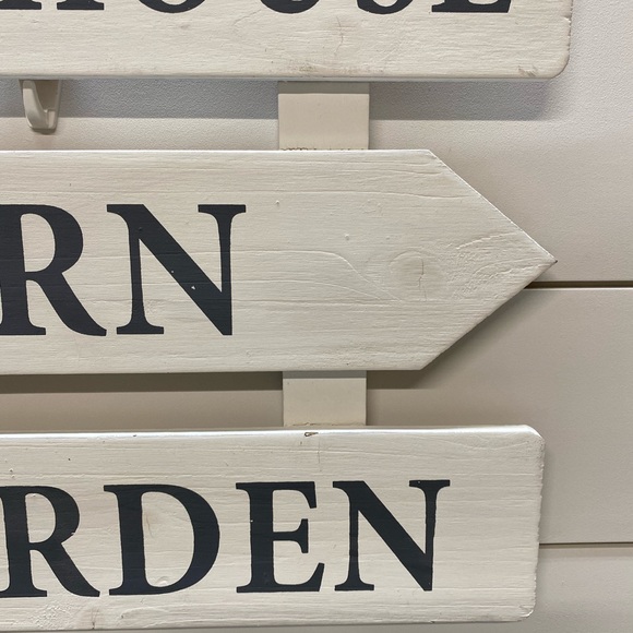 Wall Decor | New Rustic Wooden Picket Fence Sign | Poshmark